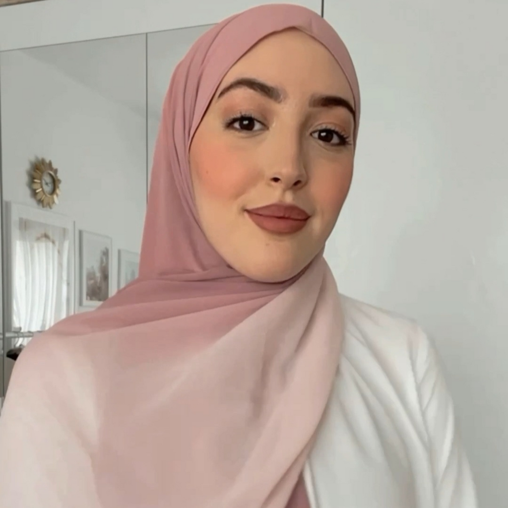 Premium Gradient Chiffon Hijab – Hijaby Fashion
